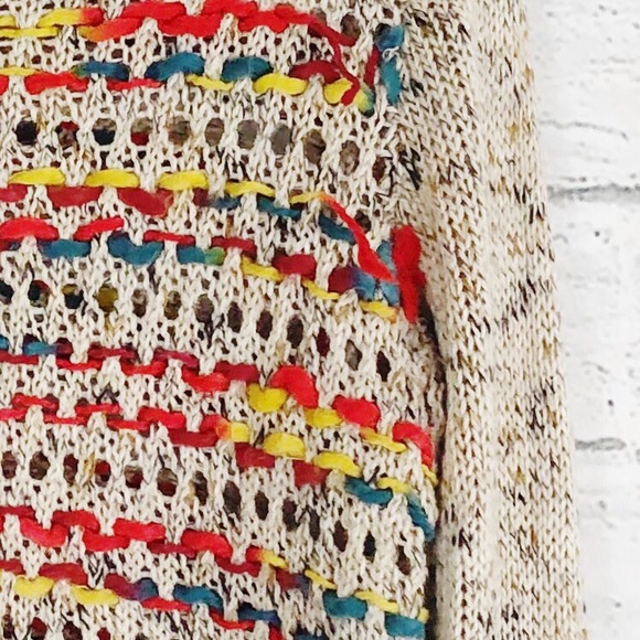 Sweaters | Multicolored Knitted Long Sleeve Sweater | Poshmark